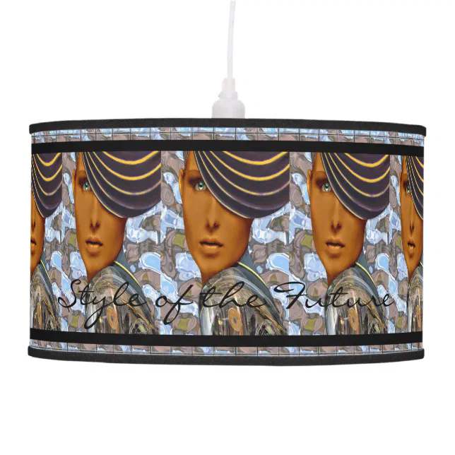 Flairnstar Style of the Future Pendant Lamp | Zazzle