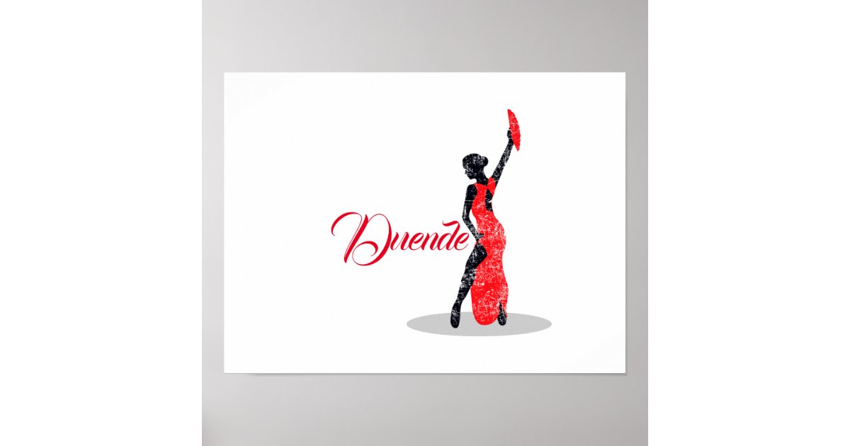 Flamenco Dancer Duende Poster | Zazzle