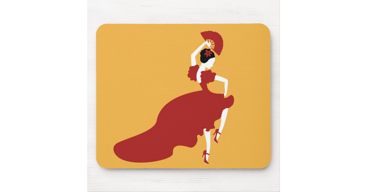 Flamenco Dancer Mouse Pad | Zazzle
