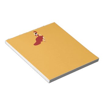 Flamenco Dancer Notepad | Zazzle