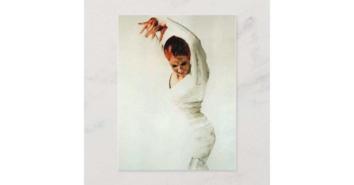 Flamenco Dancer Postcard | Zazzle