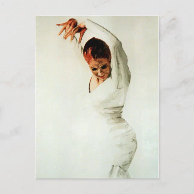 Flamenco Dancer Postcard | Zazzle