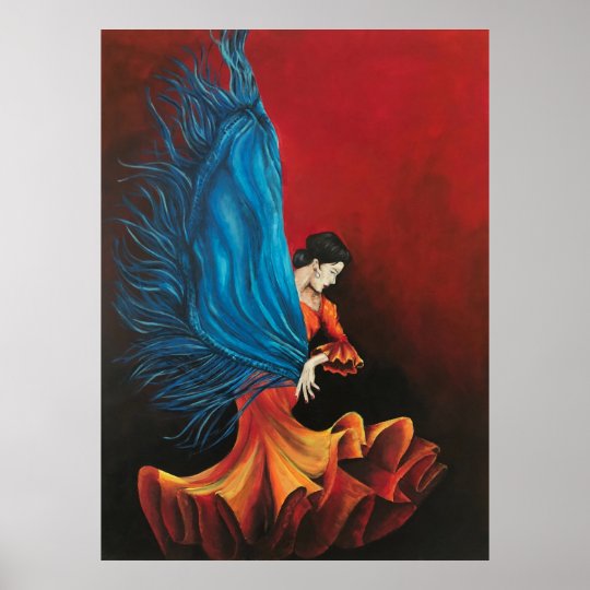 Flamenco Dancer Poster | Zazzle.com