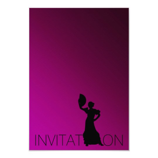 Invitation Tango Flamenco Latin Dance | Zazzle.com