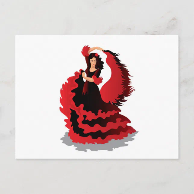 Flamenco Postcard | Zazzle