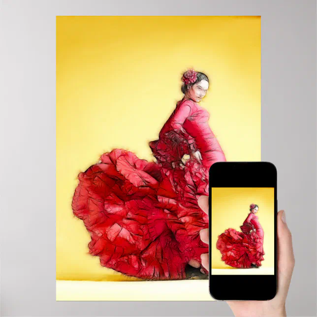 FLAMENCO POSTER | Zazzle