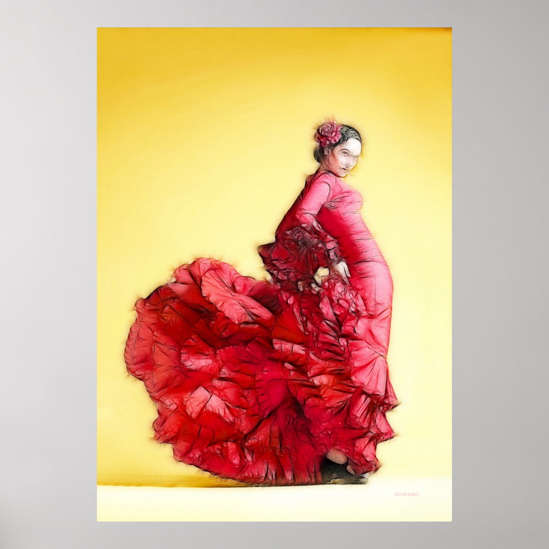 FLAMENCO POSTER | Zazzle
