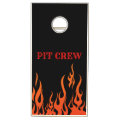Flames Cool Inferno Fire Flame Cornhole Set | Zazzle