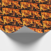 flames wrapping paper | Zazzle