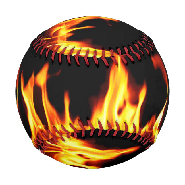 Flaming Baseball | Zazzle