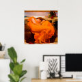 Flaming June by Frederic Leighton Poster | Zazzle