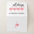 Flamingo Flare File Folders | Zazzle