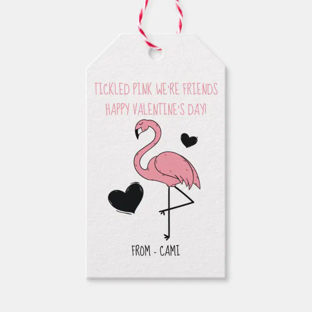 Flamingo Gift Tags | Zazzle