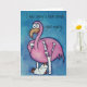 Flamingo Injury Get Well Soon Paper Greeting Card | Zazzle