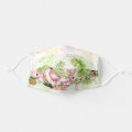 Flamingo Party Adult Cloth Face Mask | Zazzle
