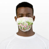 Flamingo Party Adult Cloth Face Mask | Zazzle