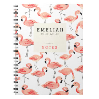 Flamingo Notebooks & Journals | Zazzle