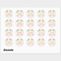 Flamingo Party Favor Tags Tropical Thank You Card | Zazzle