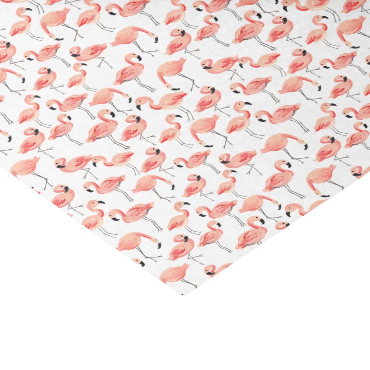 Flamingo Party Tissue Paper | Zazzle