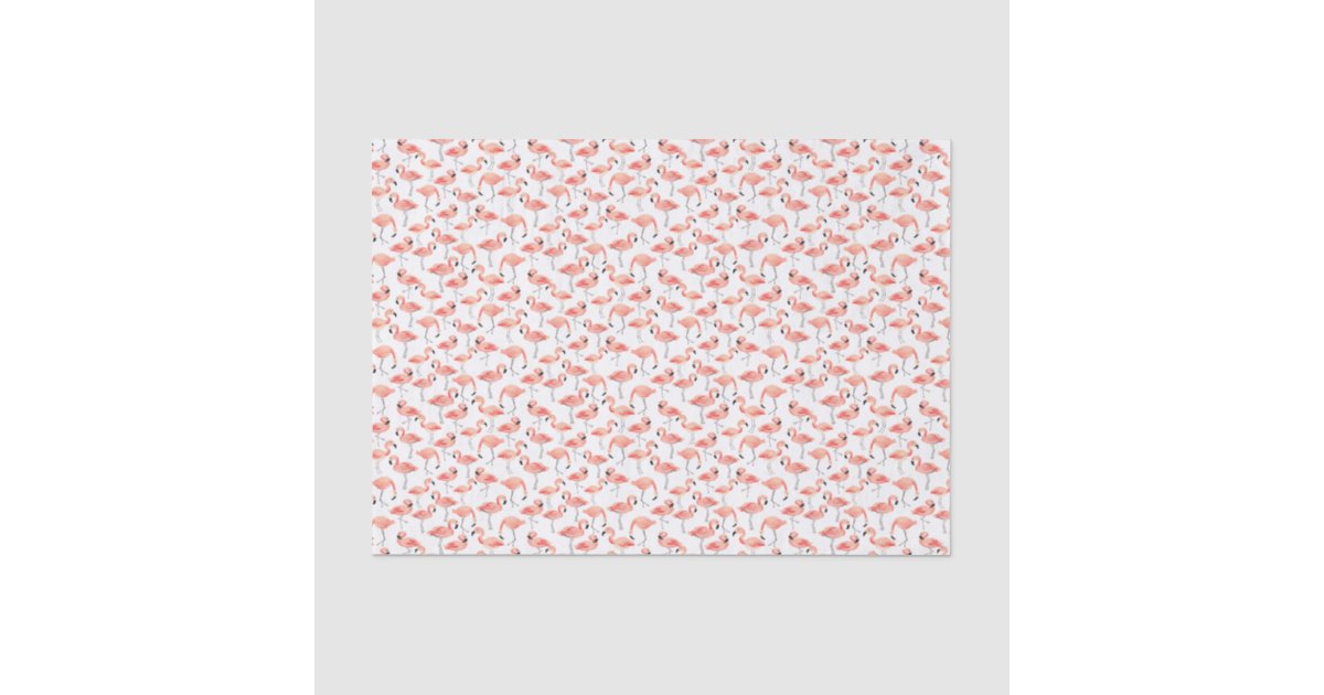 Flamingo Party Tissue Paper | Zazzle