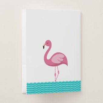 Flamingo Pocket Folder | Zazzle