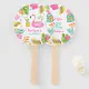 Flamingo Pool Party Hand Fan Flamingo Party Favor | Zazzle