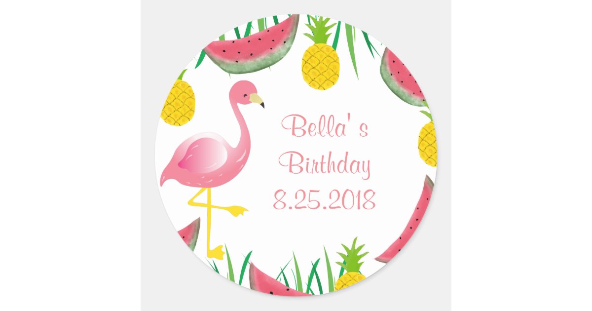 Flamingo Stickers | Zazzle