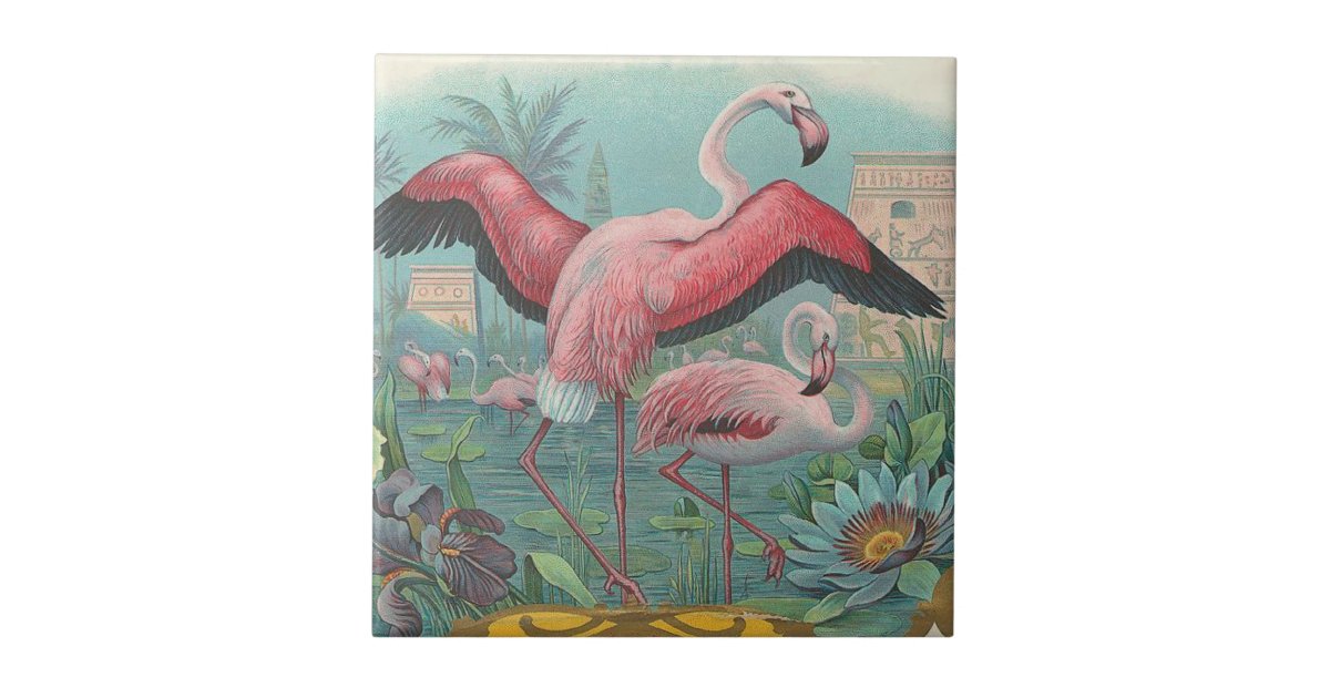 Flamingo Tile | Zazzle