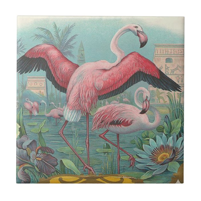 Flamingo Tile | Zazzle.com