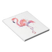 Flamingo Watercolor Notepad | Zazzle