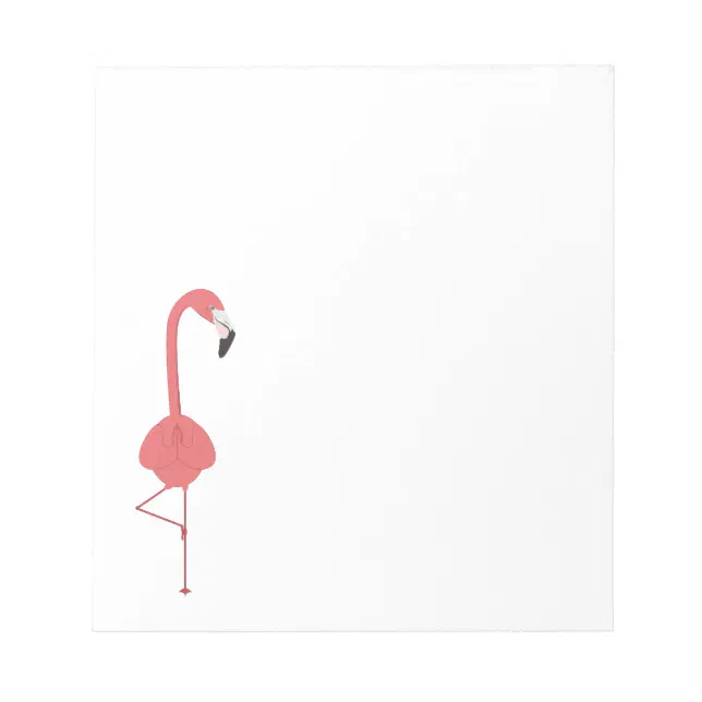 FLAMINGO YOGA NOTEPAD | Zazzle