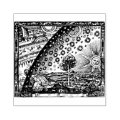 Flammarion Dome Woodcut Engraving Rubber Stamp | Zazzle