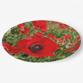 Flanders Poppy Paper Plate | Zazzle
