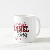 Flannel Fling Coffee Mug - Bridesmaid Gift | Zazzle