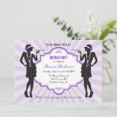 Flapper Birthday Party Invitation | Zazzle