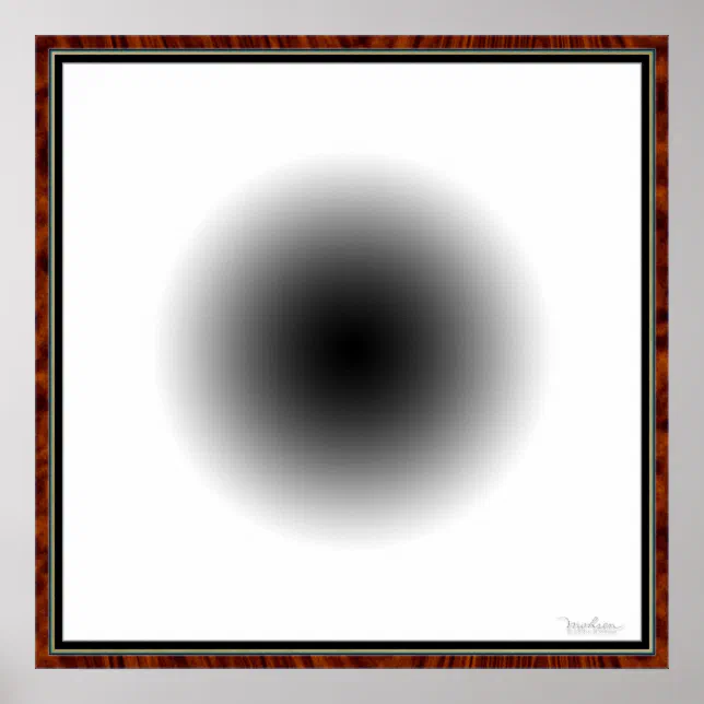 Flaring Eye Ball Poster | Zazzle