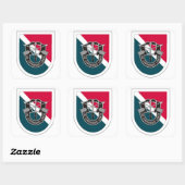 FLASH/DUI 11TH SPECIAL FORCES GRP STICKERS | Zazzle