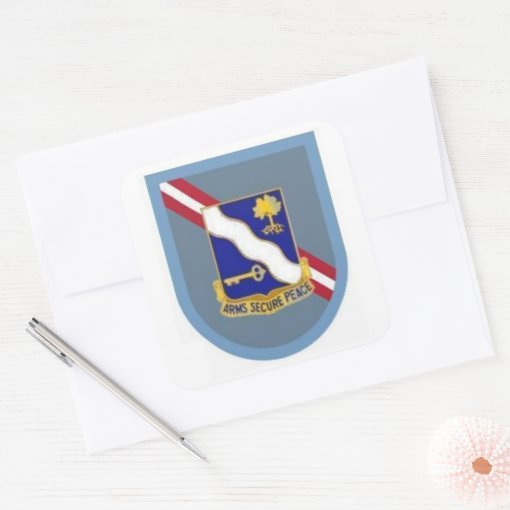 Flash DUI 1st Bn 143rd Inf 36th Abn Bde Stickers | Zazzle