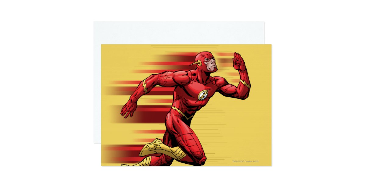Flash Running Card | Zazzle