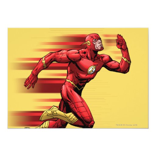 Flash Running Card | Zazzle