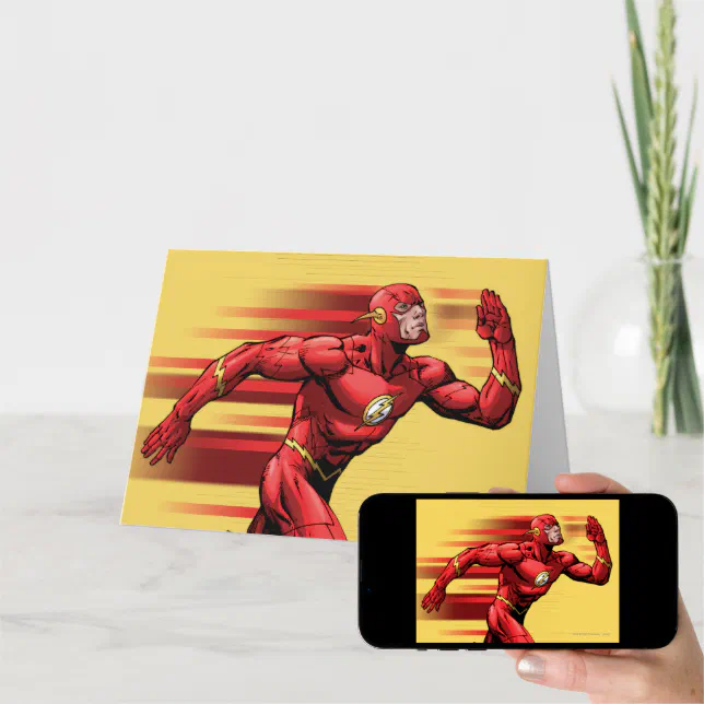 Flash Running Card | Zazzle