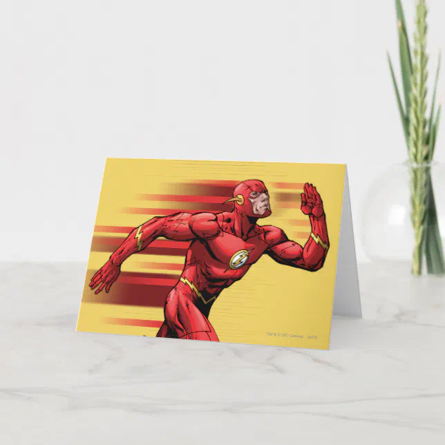 Flash Running Card | Zazzle