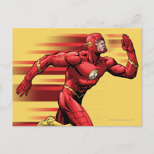 Flash Running Postcard | Zazzle.com