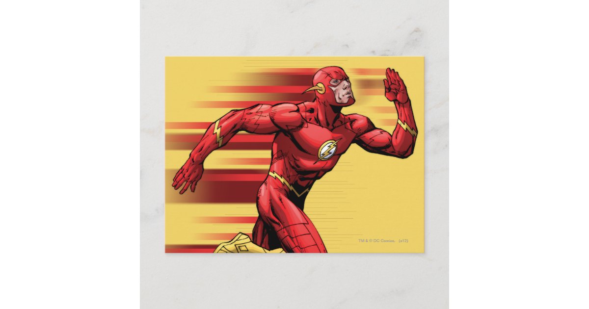 Flash Running Postcard | Zazzle