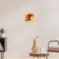 Flash Running Poster | Zazzle