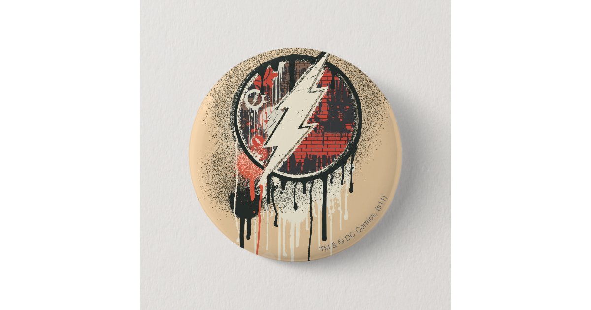 Flash - Twisted Innocence Symbol Pinback Button | Zazzle