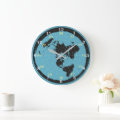 Flat Earth Clock Design | Zazzle