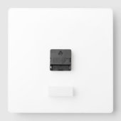 Flat Earth Map Disk Clock | Zazzle