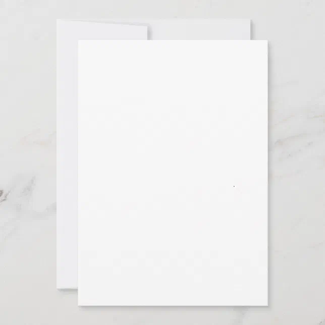 Flat Invitation, Size: 5" x 7", Paper: Matte, Enve Invitation | Zazzle