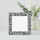 Flat Note Card-Zebra Print | Zazzle